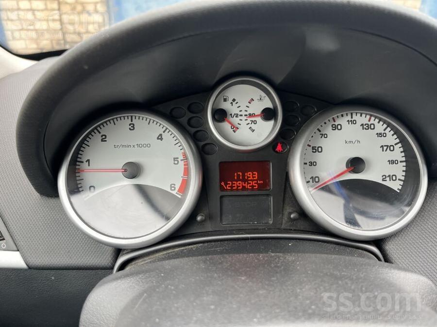 Peugeot 207 2008 in Daugavpils, with an engine capacity of 1.60 L and mileage of 239 thousand km for 1700 €, photo 6 on AUTOMOTO.COM.LV