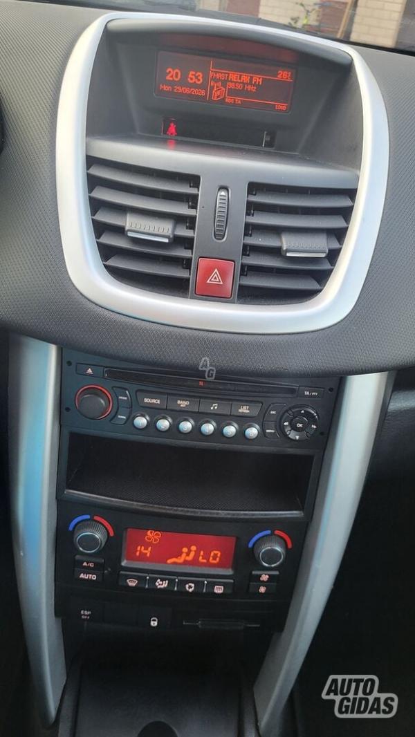 Peugeot 207 2010 in Kaunas, with an engine capacity of 1.40 L and mileage of 148 thousand km for 2000 €, photo 10 on AUTOMOTO.COM.LV