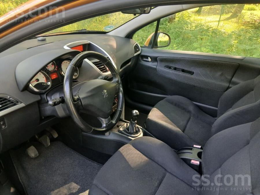 Oranžs Peugeot 207 2007 Jelgava, ar dzinēja tilpumu 1.60 L un nobraukumu 0 tūkst. km par 1950 €, foto 5 vietnē AUTOMOTO.COM.LV