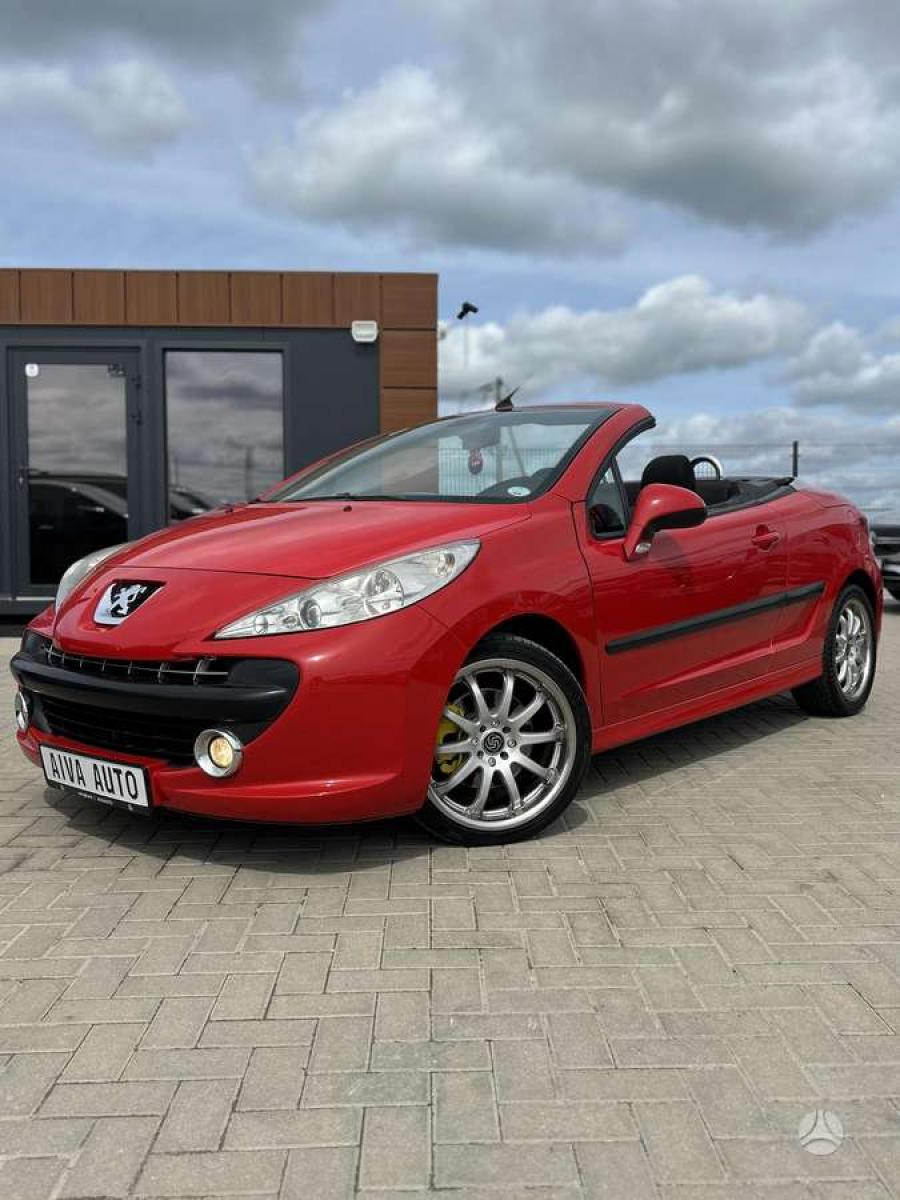 Red Peugeot 207 2007 in Kaunas, with an engine capacity of 1.60 L and mileage of 128 thousand km for 3650 €, photo 1 on AUTOMOTO.COM.LV