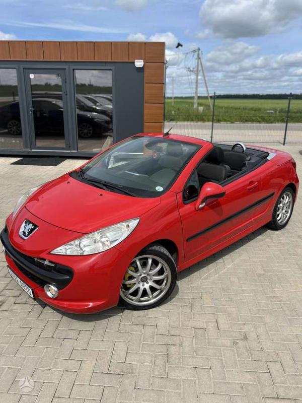 Sarkans Peugeot 207 2007 Kauņa, ar dzinēja tilpumu 1.60 L un nobraukumu 128 tūkst. km par 3650 €, foto 3 vietnē AUTOMOTO.COM.LV