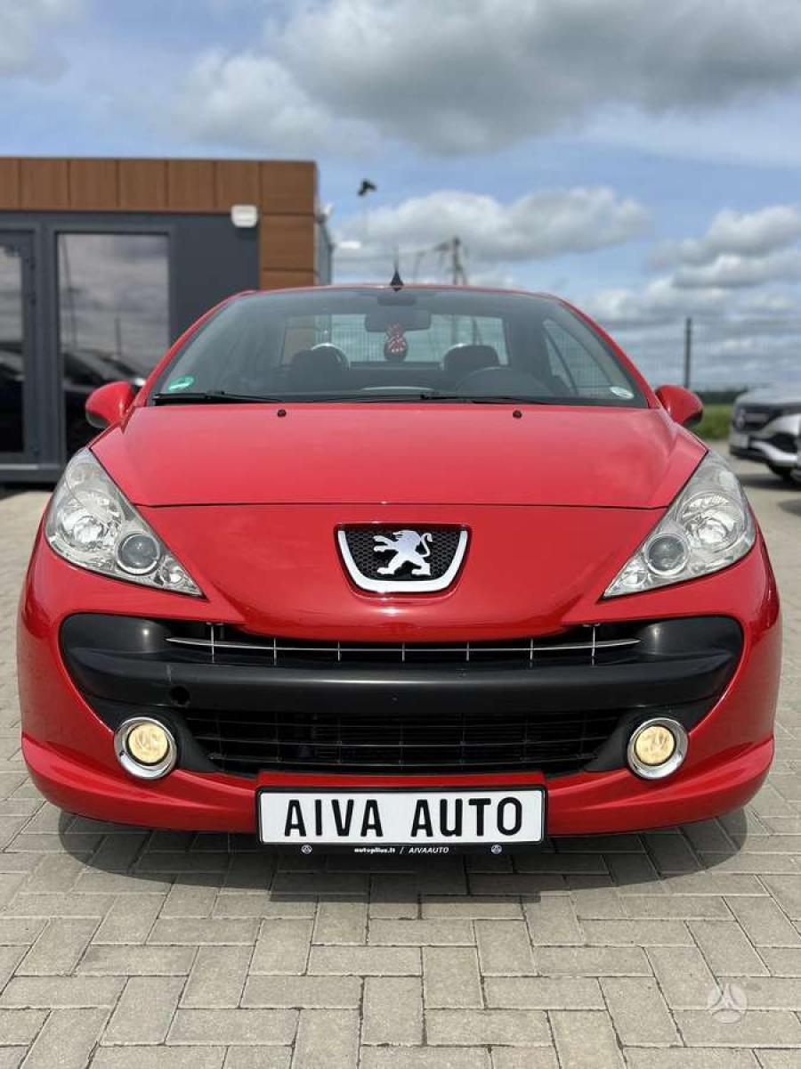 Red Peugeot 207 2007 in Kaunas, with an engine capacity of 1.60 L and mileage of 128 thousand km for 3650 €, photo 6 on AUTOMOTO.COM.LV