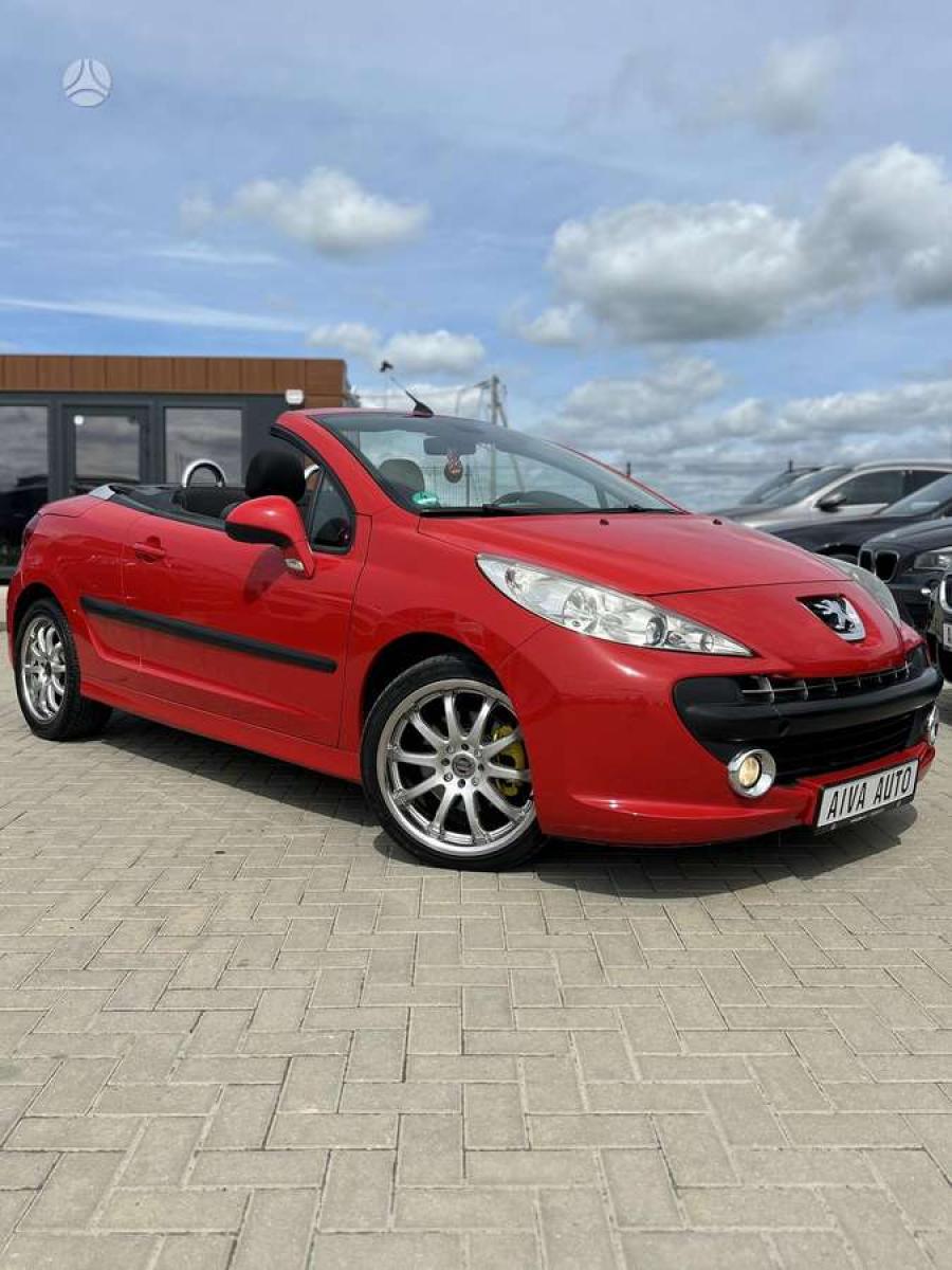Red Peugeot 207 2007 in Kaunas, with an engine capacity of 1.60 L and mileage of 128 thousand km for 3650 €, photo 7 on AUTOMOTO.COM.LV