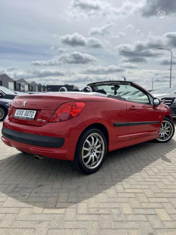 Sarkans Peugeot 207 2007 Kauņa, ar dzinēja tilpumu 1.60 L un nobraukumu 128 tūkst. km par 3650 €, foto 10 vietnē AUTOMOTO.COM.LV