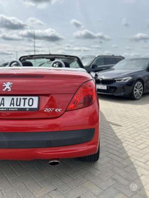 Red Peugeot 207 2007 in Kaunas, with an engine capacity of 1.60 L and mileage of 128 thousand km for 3650 €, photo 14 on AUTOMOTO.COM.LV