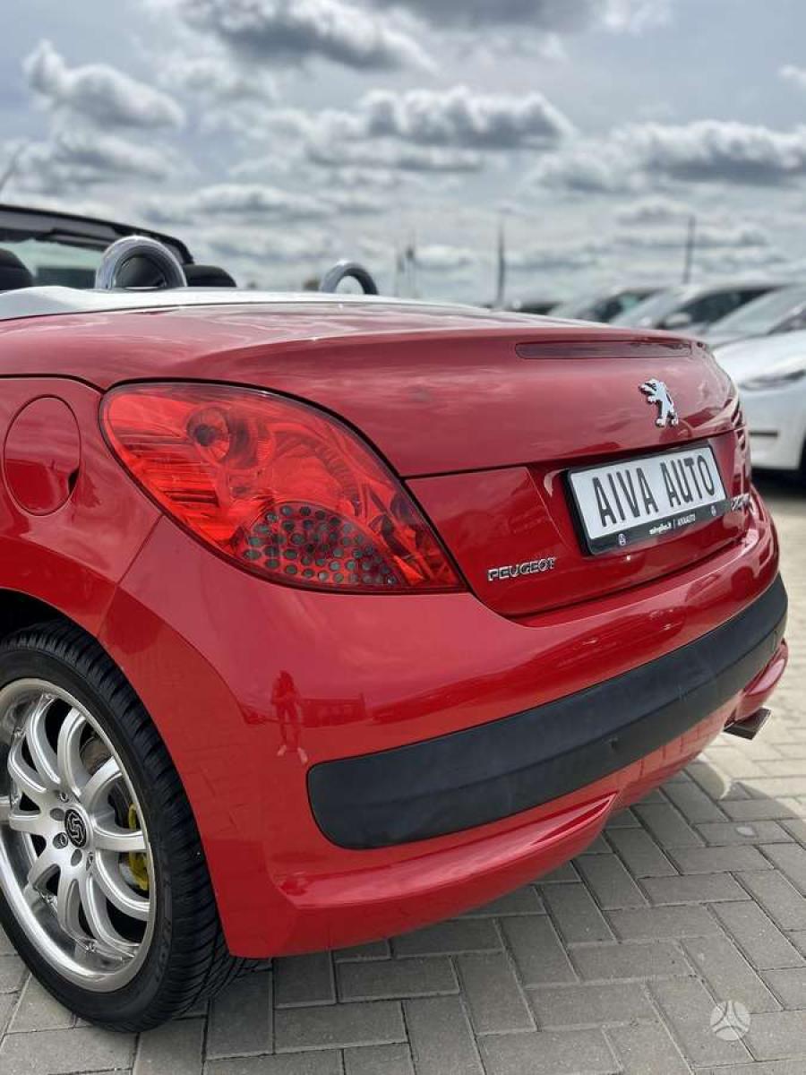 Red Peugeot 207 2007 in Kaunas, with an engine capacity of 1.60 L and mileage of 128 thousand km for 3650 €, photo 16 on AUTOMOTO.COM.LV