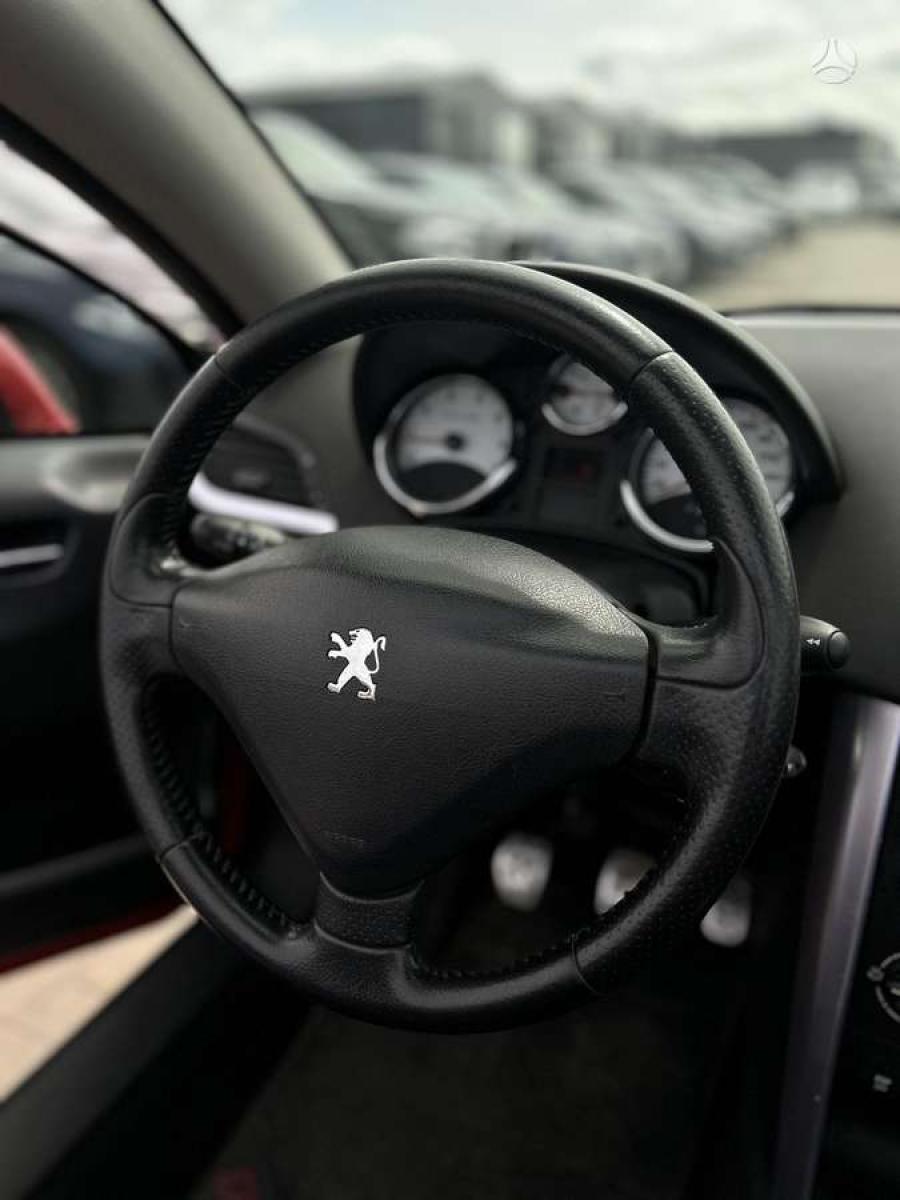 Red Peugeot 207 2007 in Kaunas, with an engine capacity of 1.60 L and mileage of 128 thousand km for 3650 €, photo 23 on AUTOMOTO.COM.LV