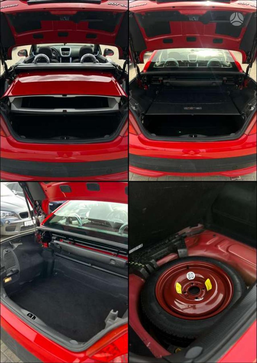 Red Peugeot 207 2007 in Kaunas, with an engine capacity of 1.60 L and mileage of 128 thousand km for 3650 €, photo 30 on AUTOMOTO.COM.LV