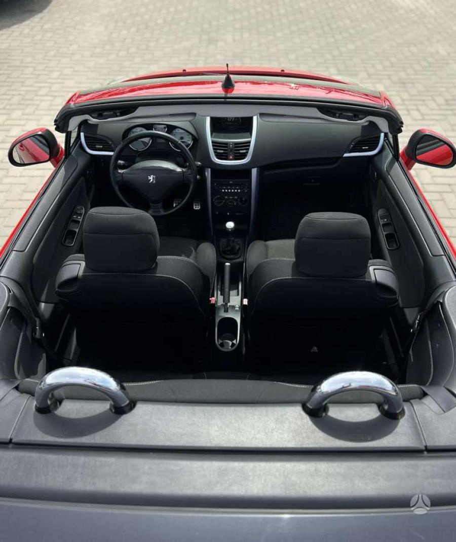 Sarkans Peugeot 207 2007 Kauņa, ar dzinēja tilpumu 1.60 L un nobraukumu 128 tūkst. km par 2999 €, foto 12 vietnē AUTOMOTO.COM.LV