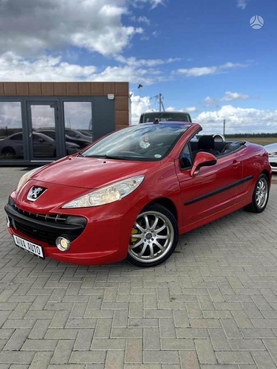 Sarkans Peugeot 207 2007 Kauņa, ar dzinēja tilpumu 1.60 L un nobraukumu 129 tūkst. km par 2600 €, foto 1 vietnē AUTOMOTO.COM.LV