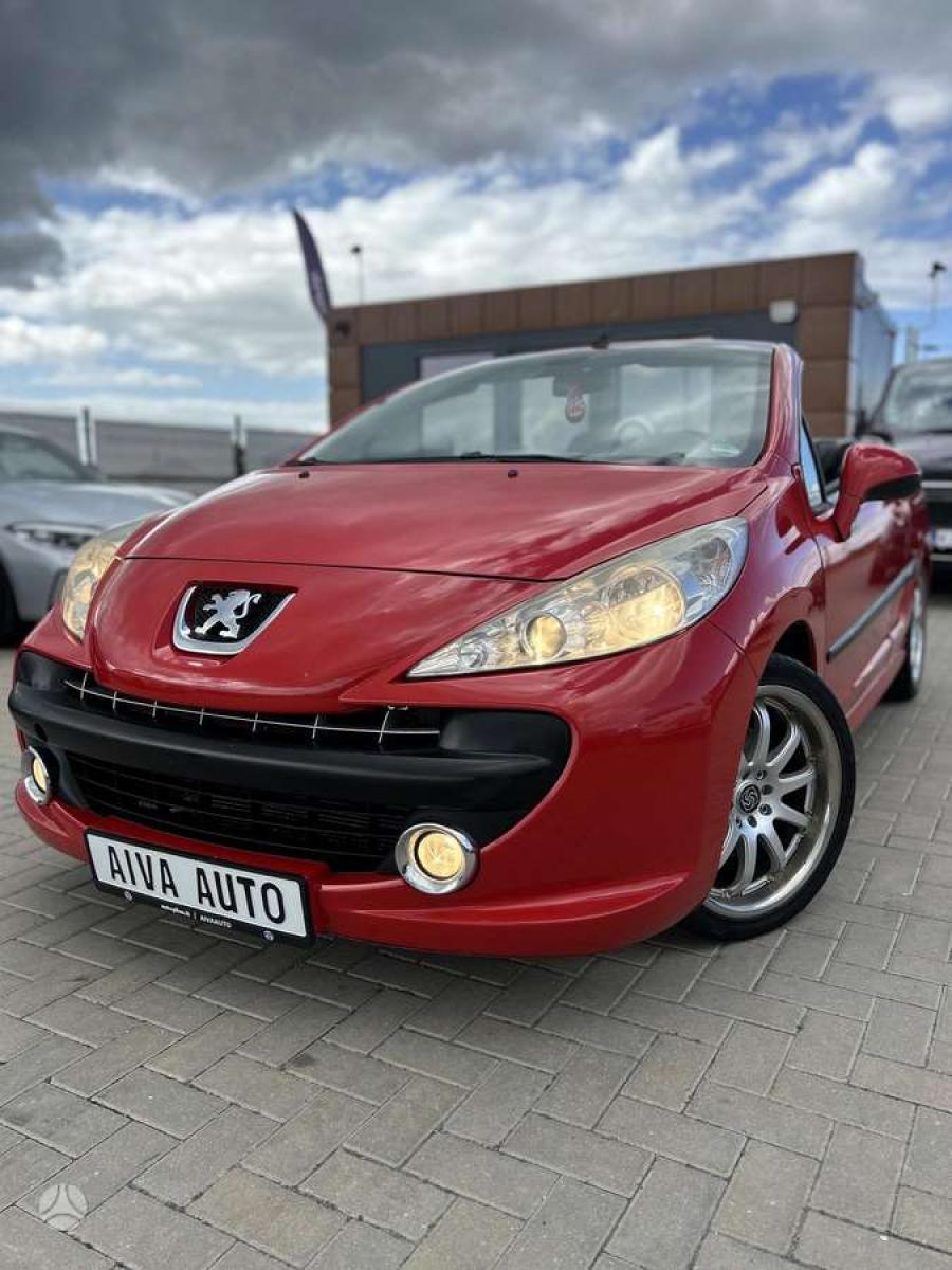 Sarkans Peugeot 207 2007 Kauņa, ar dzinēja tilpumu 1.60 L un nobraukumu 129 tūkst. km par 2600 €, foto 5 vietnē AUTOMOTO.COM.LV