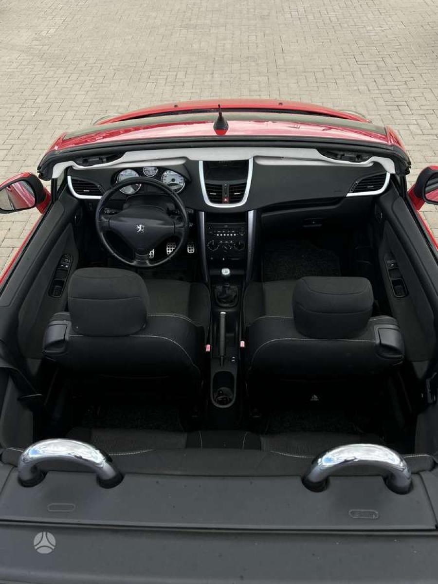 Sarkans Peugeot 207 2007 Kauņa, ar dzinēja tilpumu 1.60 L un nobraukumu 129 tūkst. km par 2600 €, foto 21 vietnē AUTOMOTO.COM.LV