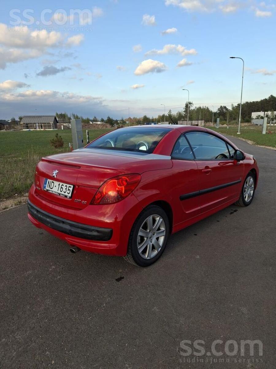 Red Peugeot 207 2008 in Riga, with an engine capacity of 1.60 L and mileage of 180 thousand km for 2000 €, photo 4 on AUTOMOTO.COM.LV