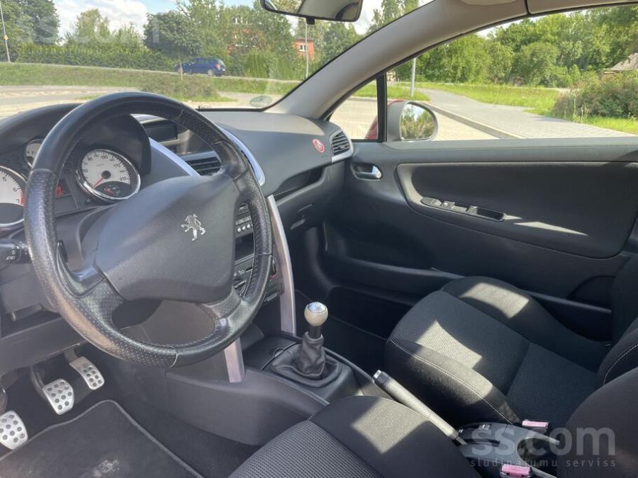 Sarkans Peugeot 207 2009 Saldus, ar dzinēja tilpumu 1.60 L un nobraukumu 107 tūkst. km par 2750 €, foto 10 vietnē AUTOMOTO.COM.LV