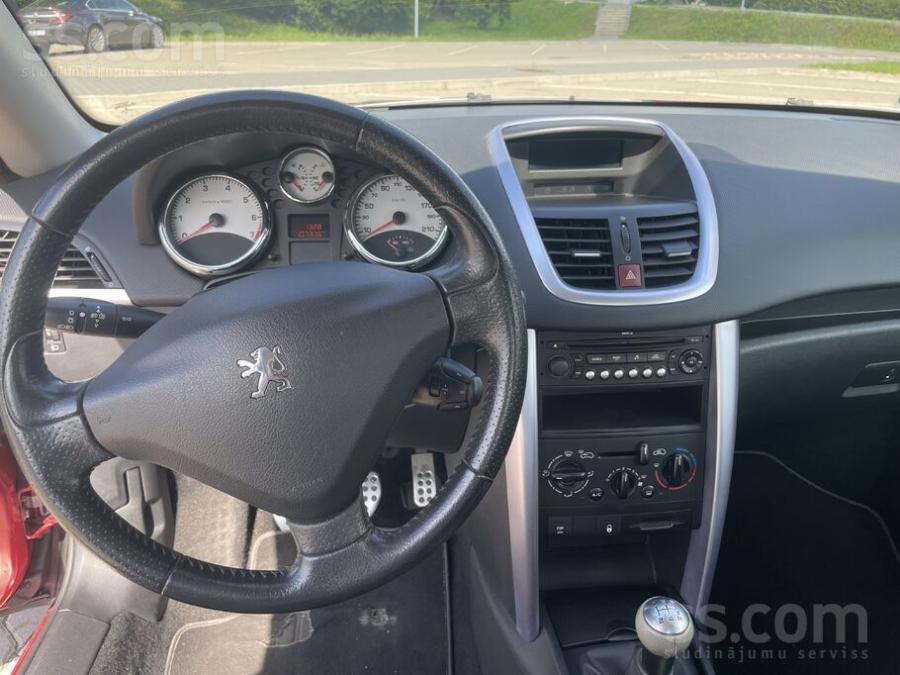 Sarkans Peugeot 207 2009 Saldus, ar dzinēja tilpumu 1.60 L un nobraukumu 107 tūkst. km par 2750 €, foto 11 vietnē AUTOMOTO.COM.LV