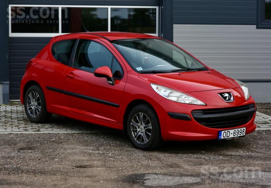 Sarkans Peugeot 207 2007 Cēsis, ar dzinēja tilpumu 1.60 L un nobraukumu 330 tūkst. km par 1950 €, foto 2 vietnē AUTOMOTO.COM.LV