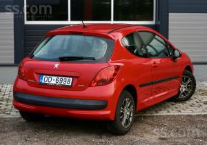 Sarkans Peugeot 207 2007 Cēsis, ar dzinēja tilpumu 1.60 L un nobraukumu 330 tūkst. km par 1950 €, foto 3 vietnē AUTOMOTO.COM.LV