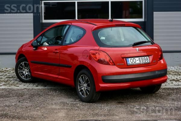 Sarkans Peugeot 207 2007 Cēsis, ar dzinēja tilpumu 1.60 L un nobraukumu 330 tūkst. km par 1950 €, foto 5 vietnē AUTOMOTO.COM.LV