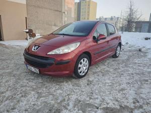 Red Peugeot 207 2006 in Alytus, with an engine capacity of 1.40 L and mileage of 141 thousand km for 1850 €, photo 2 on AUTOMOTO.COM.LV