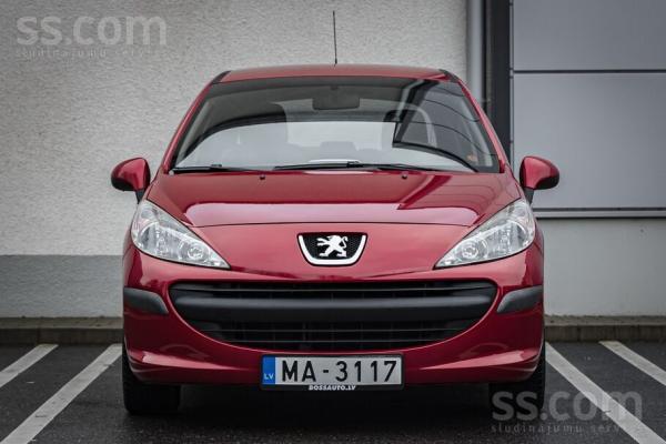 Red Peugeot 207 2007 in Riga, with an engine capacity of 1.40 L and mileage of 0 thousand km for 2495 €, photo 2 on AUTOMOTO.COM.LV