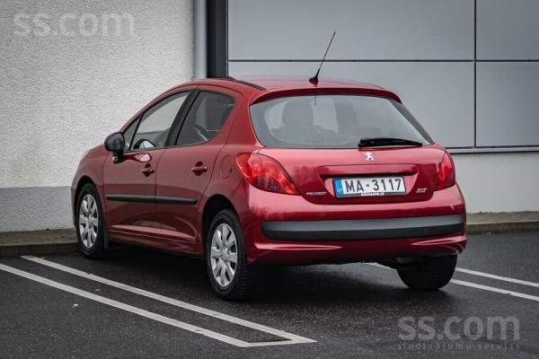 Sarkans Peugeot 207 2007 Rīga, ar dzinēja tilpumu 1.40 L un nobraukumu 0 tūkst. km par 2495 €, foto 6 vietnē AUTOMOTO.COM.LV