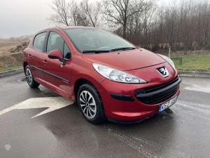 Sarkans Peugeot 207 2007 Šauļi, ar dzinēja tilpumu 1.40 L un nobraukumu 252 tūkst. km par 900 €, foto  vietnē AUTOMOTO.COM.LV