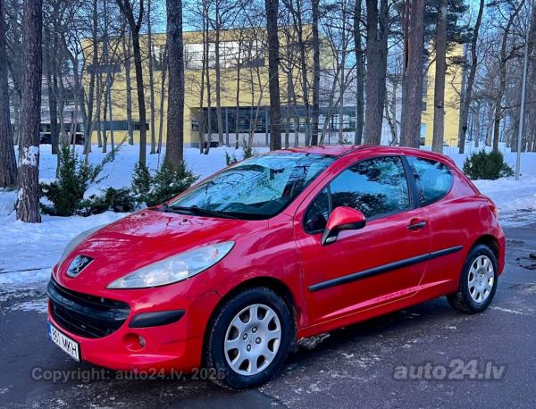 Red Peugeot 207 2007 in Tallinn, with an engine capacity of 1.40 L and mileage of 173 thousand km for 450 €, photo 2 on AUTOMOTO.COM.LV