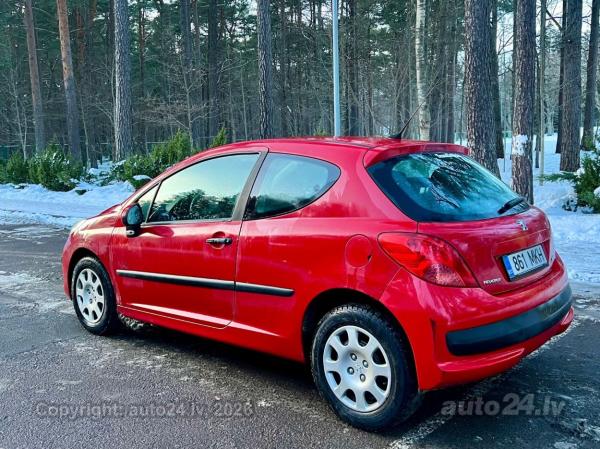 Red Peugeot 207 2007 in Tallinn, with an engine capacity of 1.40 L and mileage of 173 thousand km for 450 €, photo 6 on AUTOMOTO.COM.LV