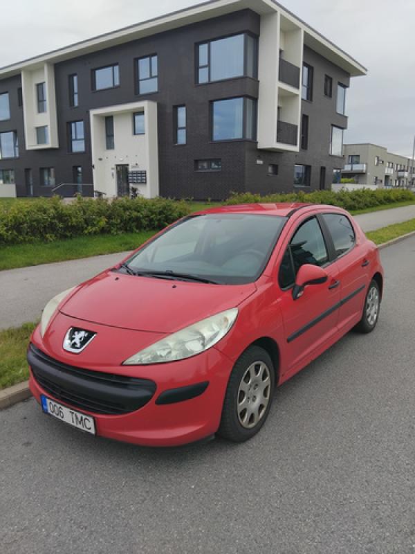 Sarkans Peugeot 207 2007 Tartu, ar dzinēja tilpumu 1.40 L un nobraukumu 328 tūkst. km par 1600 €, foto 4 vietnē AUTOMOTO.COM.LV