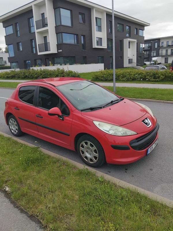 Sarkans Peugeot 207 2007 Tartu, ar dzinēja tilpumu 1.40 L un nobraukumu 328 tūkst. km par 1600 €, foto 9 vietnē AUTOMOTO.COM.LV