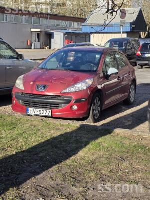 Red Peugeot 207 2009 in Jelgava, with an engine capacity of 1.40 L and mileage of 133 thousand km for 600 €, photo  on AUTOMOTO.COM.LV