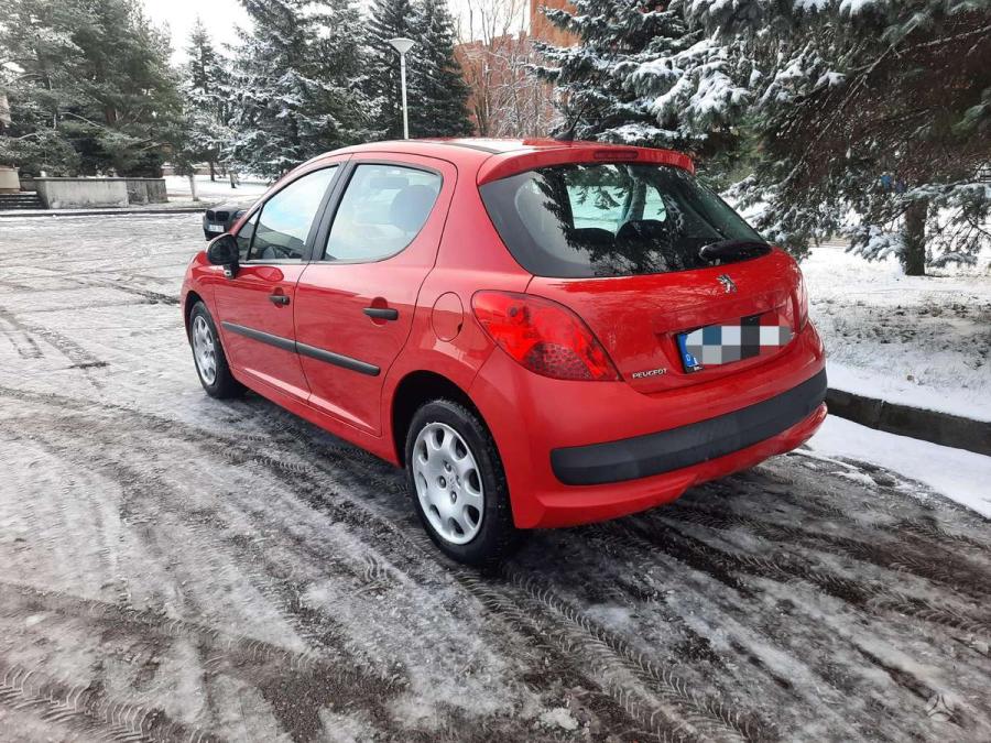Sarkans Peugeot 207 2010 Klaipėda, ar dzinēja tilpumu 1.60 L un nobraukumu 205 tūkst. km par 2100 €, foto 5 vietnē AUTOMOTO.COM.LV