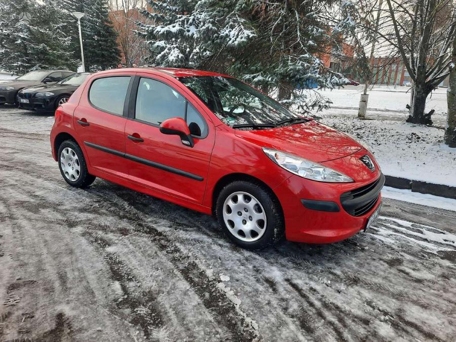 Sarkans Peugeot 207 2010 Klaipėda, ar dzinēja tilpumu 1.60 L un nobraukumu 205 tūkst. km par 2100 €, foto 8 vietnē AUTOMOTO.COM.LV