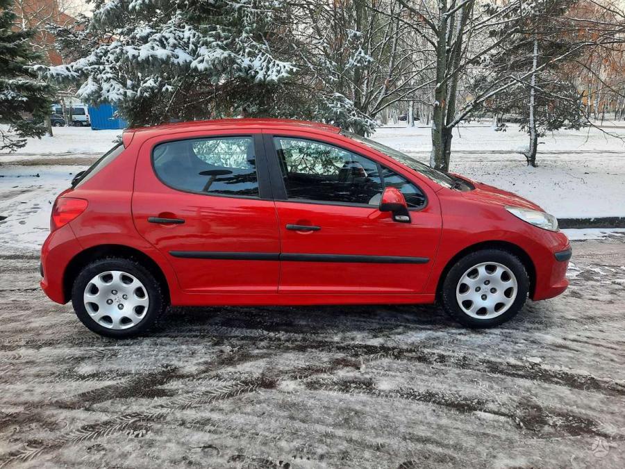 Sarkans Peugeot 207 2010 Klaipėda, ar dzinēja tilpumu 1.60 L un nobraukumu 205 tūkst. km par 2100 €, foto 9 vietnē AUTOMOTO.COM.LV