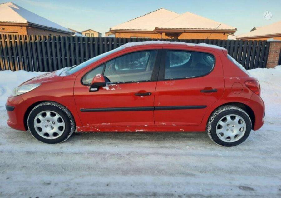 Sarkans Peugeot 207 2010 Klaipėda, ar dzinēja tilpumu 1.60 L un nobraukumu 205 tūkst. km par 2100 €, foto 14 vietnē AUTOMOTO.COM.LV