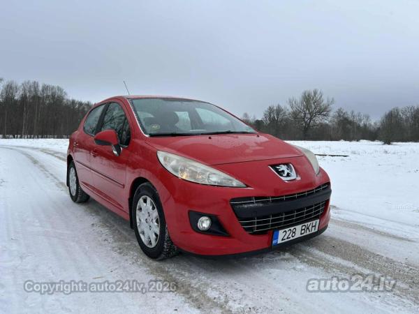 Red Peugeot 207 2012 in Haapsalu, with an engine capacity of 1.40 L and mileage of 196 thousand km for 2050 €, photo 1 on AUTOMOTO.COM.LV