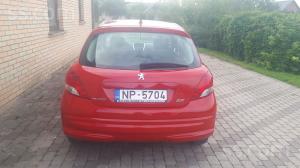Sarkans Peugeot 207 2012 Bauska, ar dzinēja tilpumu 1.60 L un nobraukumu 207 tūkst. km par 3450 €, foto 3 vietnē AUTOMOTO.COM.LV