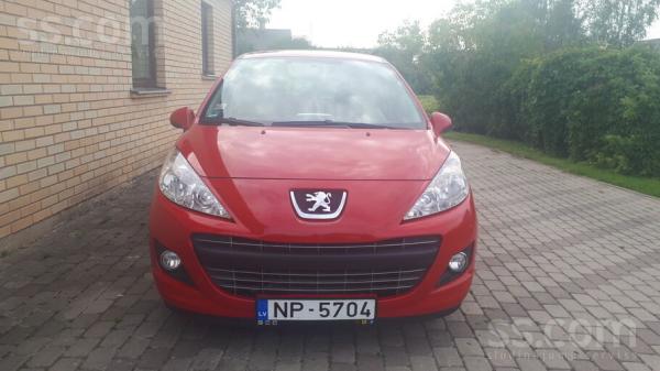 Sarkans Peugeot 207 2012 Bauska, ar dzinēja tilpumu 1.60 L un nobraukumu 207 tūkst. km par 3450 €, foto 4 vietnē AUTOMOTO.COM.LV