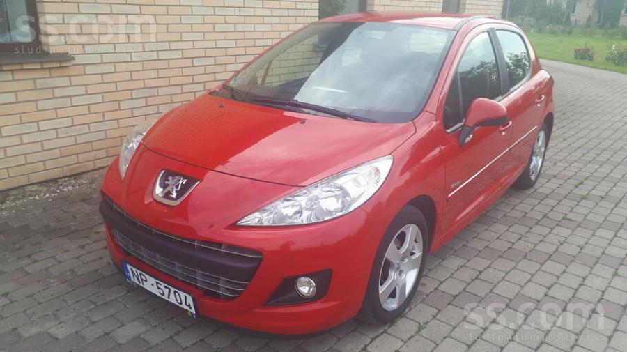 Sarkans Peugeot 207 2012 Bauska, ar dzinēja tilpumu 1.60 L un nobraukumu 207 tūkst. km par 3450 €, foto 5 vietnē AUTOMOTO.COM.LV