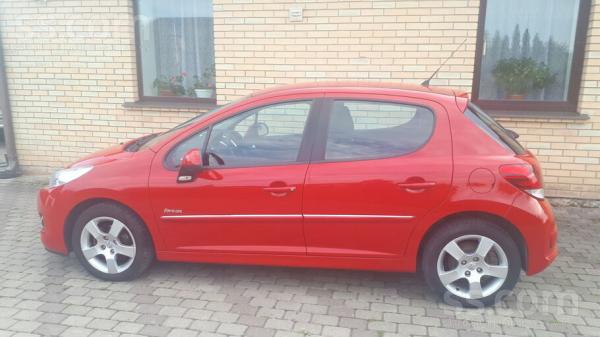 Sarkans Peugeot 207 2012 Bauska, ar dzinēja tilpumu 1.60 L un nobraukumu 207 tūkst. km par 3450 €, foto 6 vietnē AUTOMOTO.COM.LV