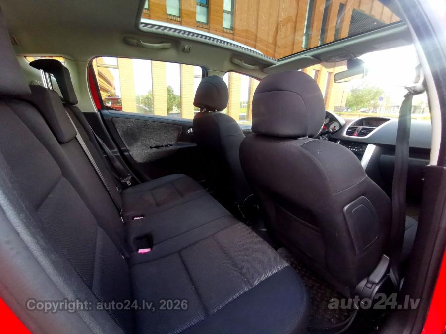 Красный Пежо 207 2008 в Тарту, объемом двигателя 1.60 л и пробегом 200 тыс. км за 1650 €, фото 7 на AUTOMOTO.COM.LV