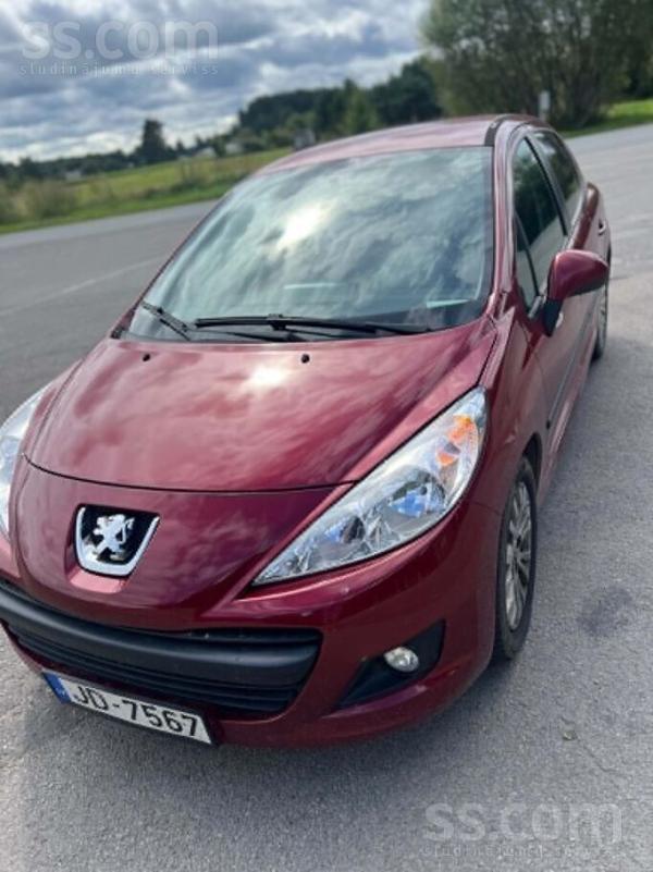 Sarkans Peugeot 207 2010 Rīga, ar dzinēja tilpumu 1.30 L un nobraukumu 26 tūkst. km par 1099 €, foto 1 vietnē AUTOMOTO.COM.LV