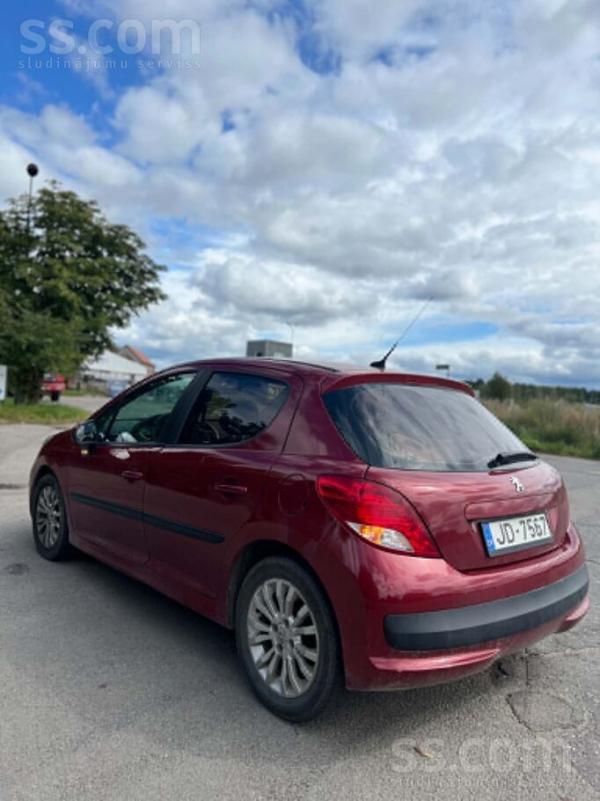Sarkans Peugeot 207 2010 Rīga, ar dzinēja tilpumu 1.30 L un nobraukumu 26 tūkst. km par 1099 €, foto 3 vietnē AUTOMOTO.COM.LV