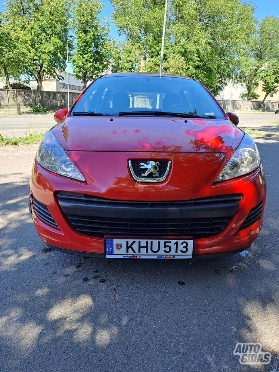 Sarkans Peugeot 207 2011 Panevēža, ar dzinēja tilpumu 1.40 L un nobraukumu 172 tūkst. km par 1500 €, foto 15 vietnē AUTOMOTO.COM.LV