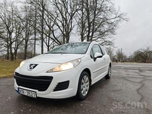White Peugeot 207 2011 in Riga, with an engine capacity of 1.40 L and mileage of 309 thousand km for 1100 €, photo  on AUTOMOTO.COM.LV