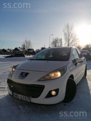 Balts Peugeot 207 2012 Krāslava, ar dzinēja tilpumu 1.40 L un nobraukumu 210 tūkst. km par 1999 €, foto  vietnē AUTOMOTO.COM.LV