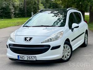 White Peugeot 207 2008 in Jelgava, with an engine capacity of 1.60 L and mileage of 270 thousand km for 1750 €, photo  on AUTOMOTO.COM.LV