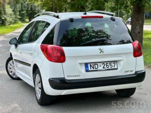 Белый Пежо 207 2008 в Елгава, объемом двигателя 1.60 л и пробегом 270 тыс. км за 1750 €, фото 5 на AUTOMOTO.COM.LV