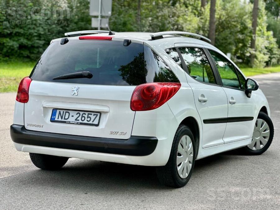 Белый Пежо 207 2008 в Елгава, объемом двигателя 1.60 л и пробегом 270 тыс. км за 1750 €, фото 7 на AUTOMOTO.COM.LV