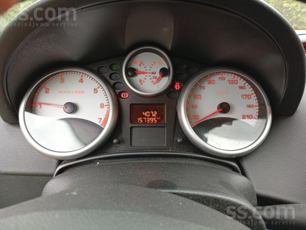Желтый Пежо 207 2006 в Тукумс, объемом двигателя 1.40 л и пробегом 158 тыс. км за 1500 €, фото 4 на AUTOMOTO.COM.LV
